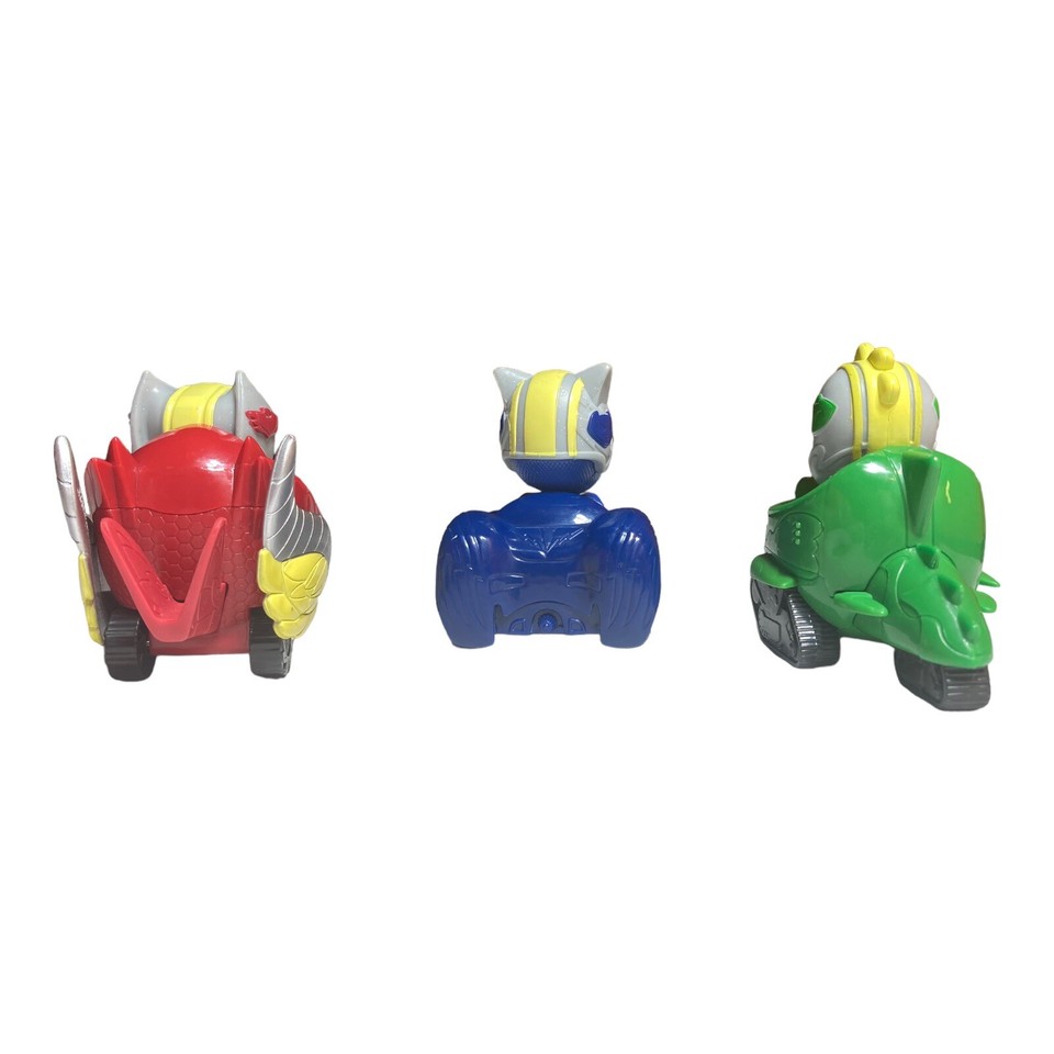Set of 3 PJ Masks Car Vehicles owlette Owl Glider Catboy Gekko Mobile ...