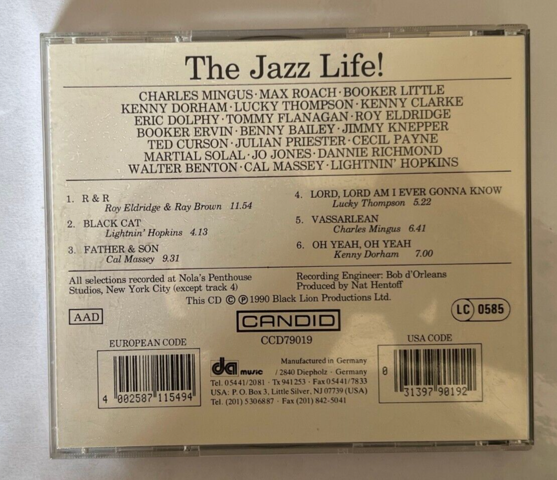 Various Artists - The Jazz Life - Various Artists CD 31397901922 | eBay ...