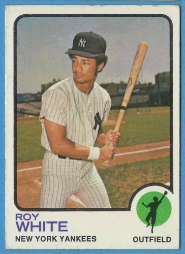 1973 Topps Roy White #25 New York Yankees | eBay