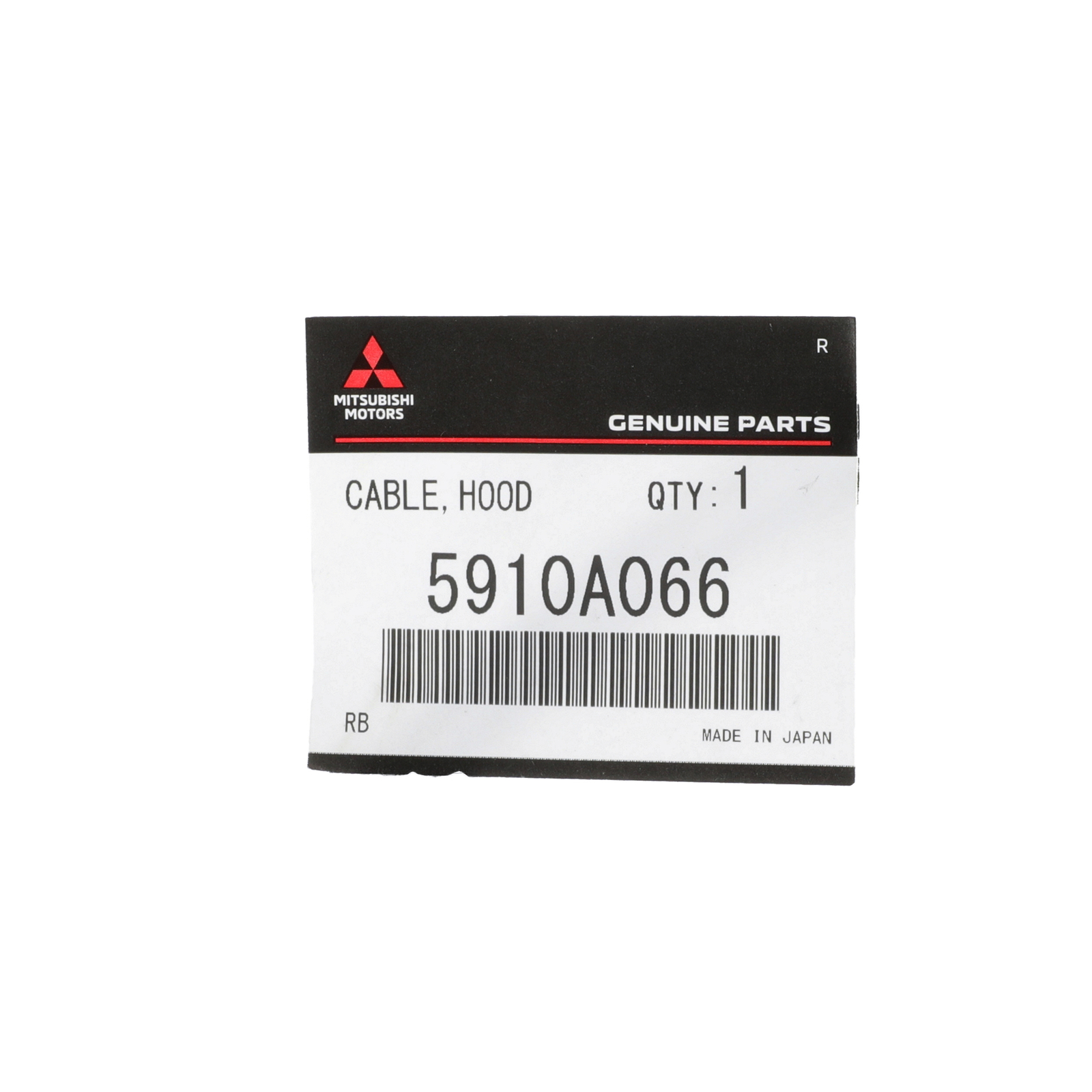 NEW OEM Mitsubishi Outlander & Outlander Sport Hood Lock Release Cable ...