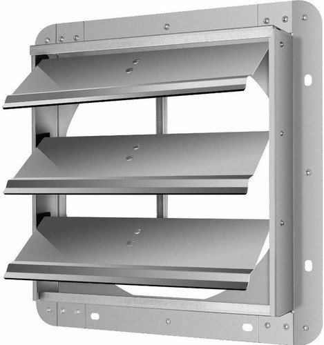 iPower 16 Inch Square Aluminum Automatic Gravity Shutter Louver Vent | eBay