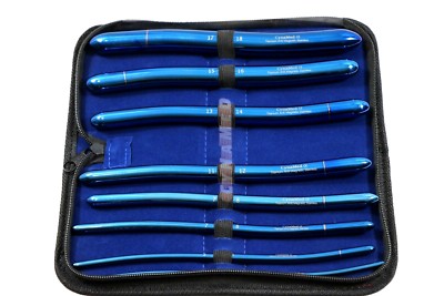 GERMAN 8 HEGAR DILATOR URETHRAL SOUNDS SURGICAL TITANIUM COATED ULTRA ...