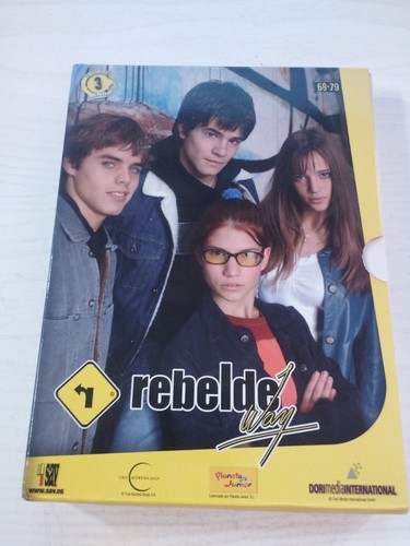 REBELDE Way La Serie - Episodi 68-79 - 3 X DVD Spagnolo Regione 2 Am ...