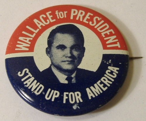 George Wallace for President Stand Up for America 1.4" Pinback Button ...