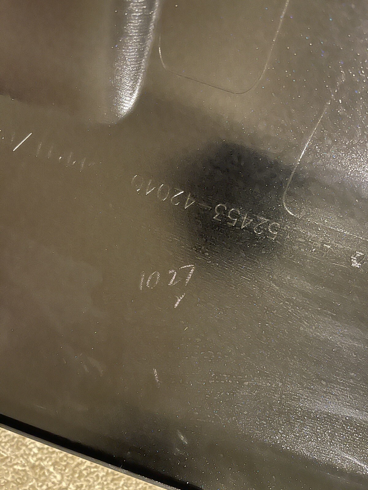 5245342010 Genuine Toyota GUARD, RR BUMPER 52453-42010 OEM 2016-2018 ...