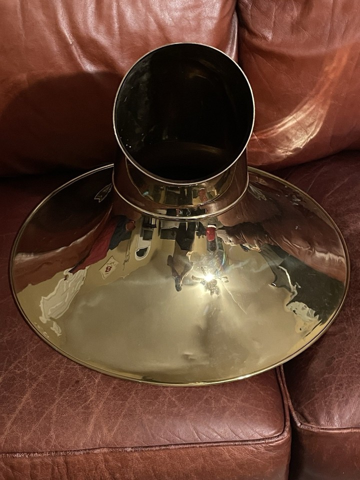 BASEMENT SALE - Conn Elkhart 20J Tuba Bell - Yellow Brass, Lacquered | eBay