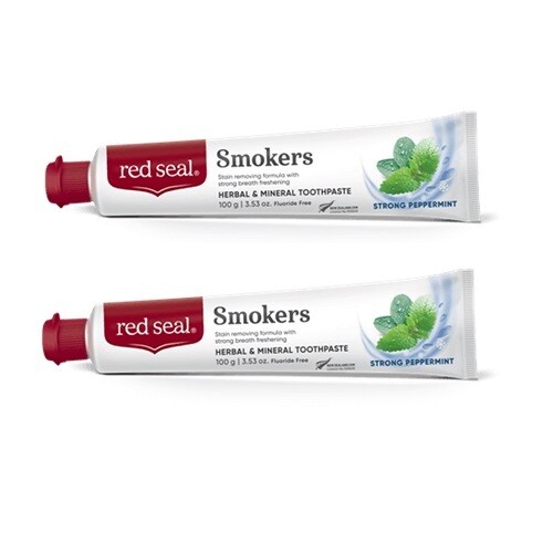 * 2 x Red Seal Smokers Toothpaste 100g Paraben Free Removes Stains | eBay