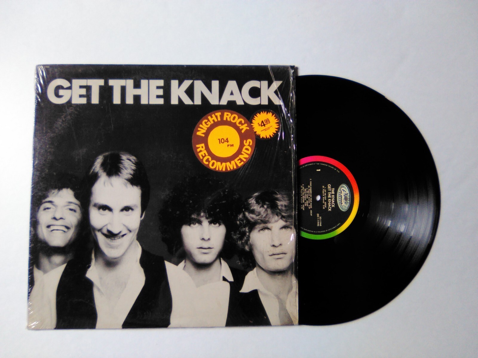 VG++ The Knack "Get The Knack" 1979 Capitol Orig. 3rd Press Lp 33 ...