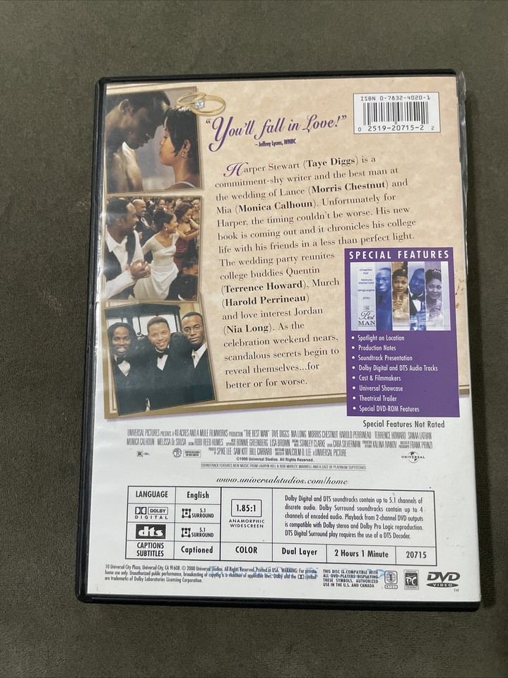 The Best Man (DVD, 1999) 25192071522| eBay