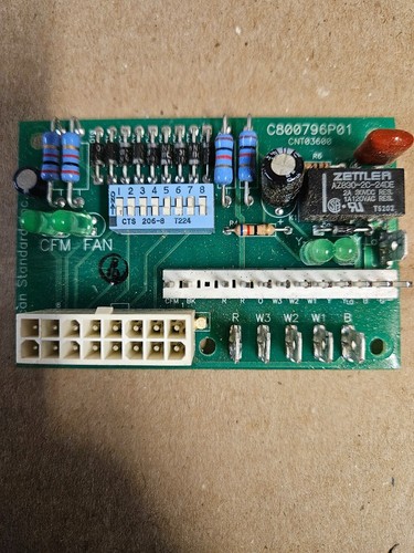 American Standard TRANE C800796P01 Fan Control Circuit Board CNT03600 ...