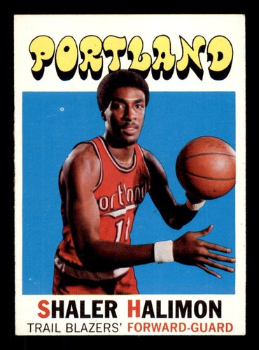 1971 Topps Basketball #89 Shaler Halimon EX/MT *e3 | eBay