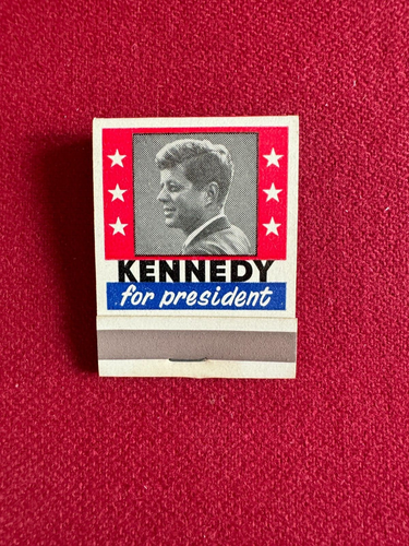 1960, John F. Kennedy, "Un-Used", Presidential Match Book (Scarce ...