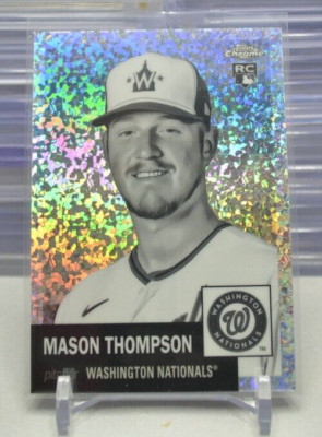 Mason Thompson 2022 Chrome Platinum Anniversary Speckle Refractor #295 ...
