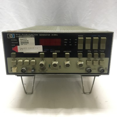 Function - Hp 8111A Pulse Function Generator