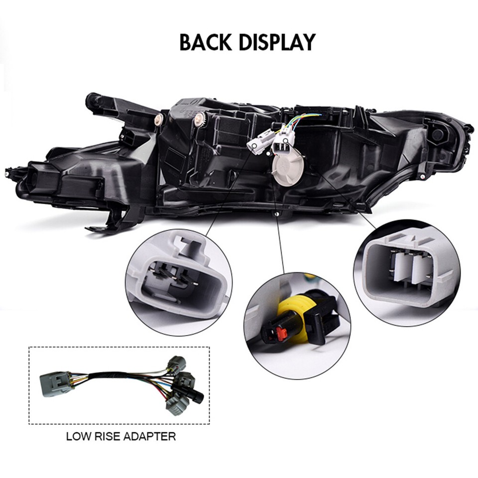 LED Headlight For Toyota Camry 2018-2024 Head Front Lamp Blue Animation ...