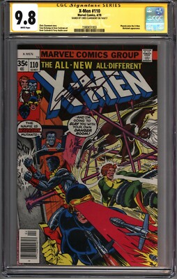 * X-MEN #110 (1978) CGC 9.8 Signed Claremont Wolverine (1580651003 ...