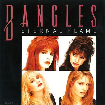 The Bangles ..Eternal Flame... Retro Album Cover Poster Various Sizes ...