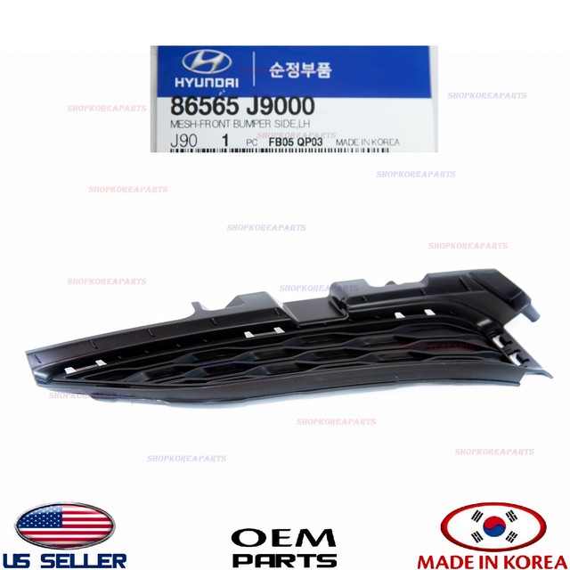 Genuine Hyundai Mesh-front Bumper Side LH 86565J9000 OEM for sale ...