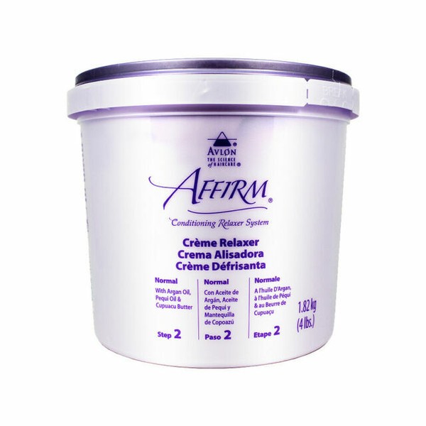 Avlon Affirm Creme Relaxer 4 LB Original Normal Sodium Hydroxide for ...