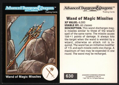 1991 TSR AD&D Gold Border RPG Fantasy Art Card 630 Dungeons & Dragons ...