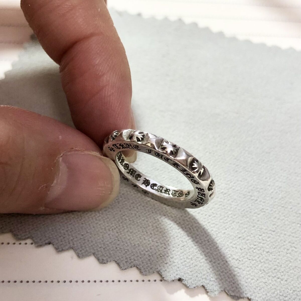 Auth Chrome Heart True Fxxking Punk Ring Size: 5 | eBay Auth Chrome Heart True Fxxking Punk Ring Size: 5 | eBay