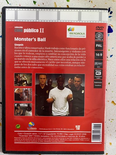MONSTER'S Ball DVD Halle Berry Heath Ledger Billy Thornton | eBay