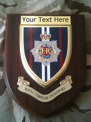Royal Corps of Transport RCT Personalised Military Wall Plaque | eBay
