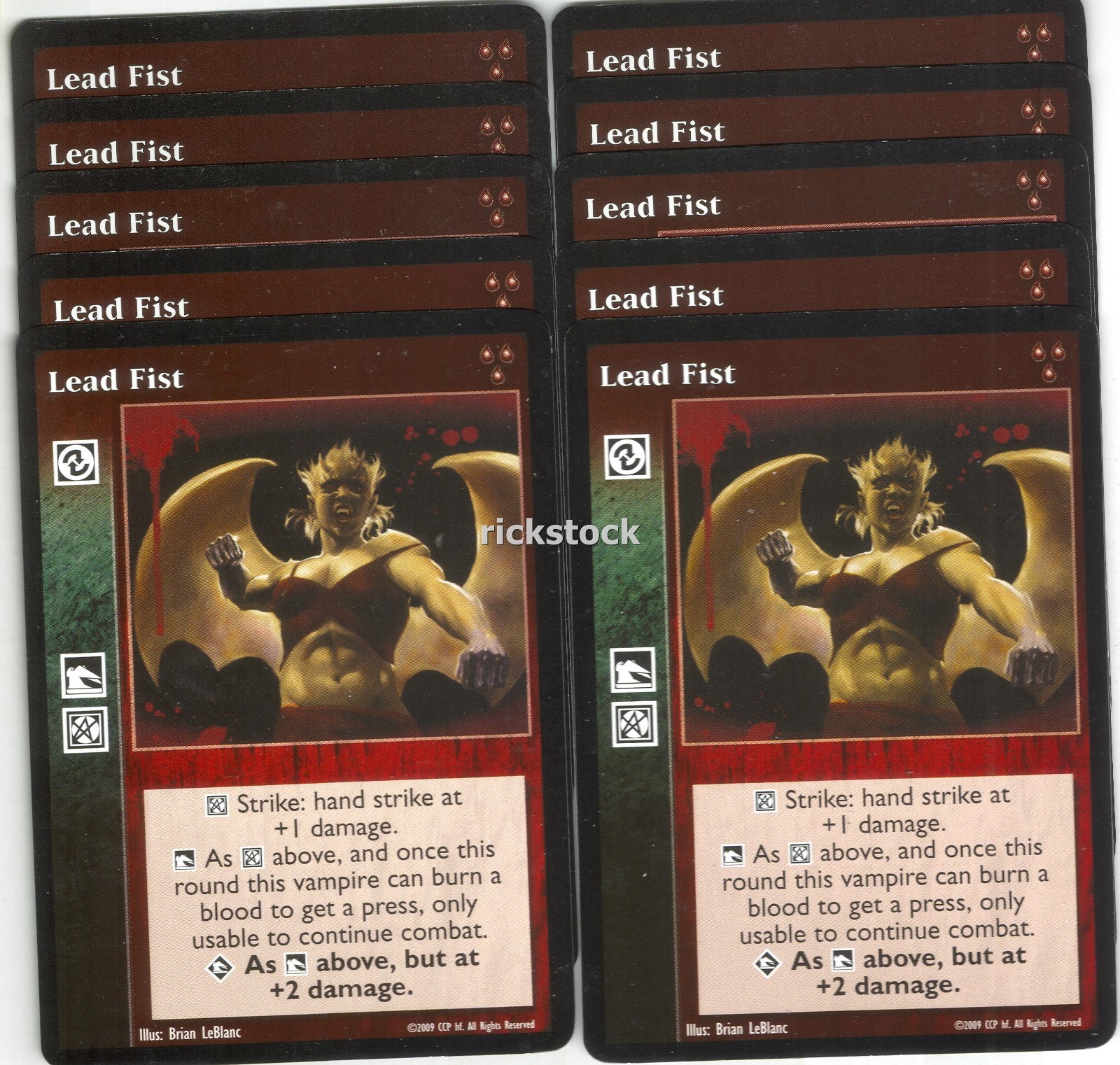 Lead Fist x10 HttB VTES Jyhad VTES Jyhad | eBay