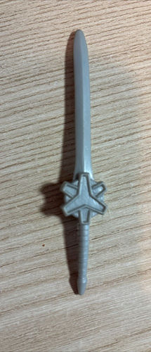 Vintage Power Rangers Lightspeed Rescue DX Megazord SWORD 4” Silver ...