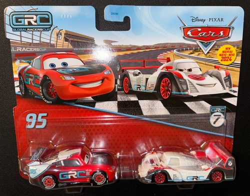 Disney Cars GRC Lightning McQueen & Shu Todoroki 2 Pack Global Racers ...