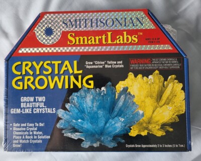 CRYSTAL GROWING KIT SMITHSONIAN Institution Smart Labs-Earth Science ...