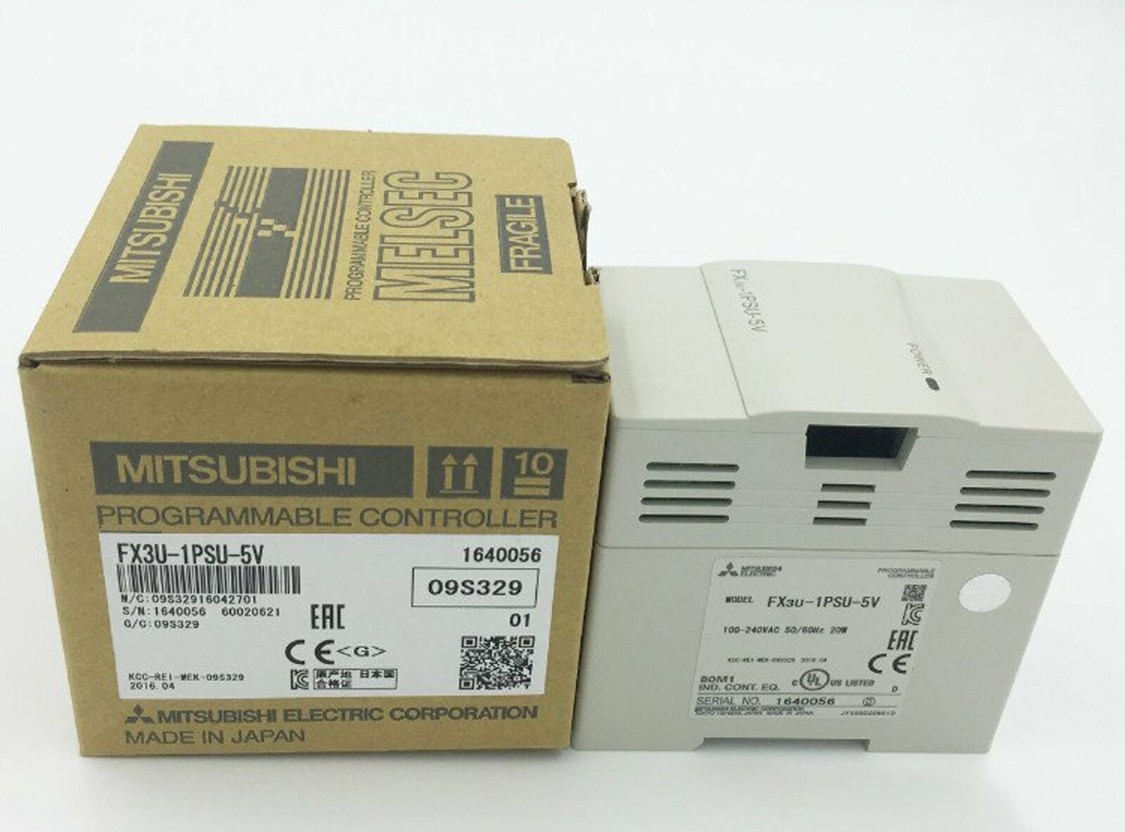 NEW MITSUBISHI in box extended Power Module FX3U-1PSU-5V 1 year ...