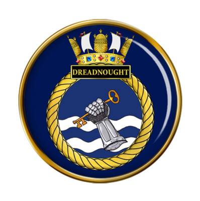 HMS Dreadnought, Royal Navy Pin Badge | eBay
