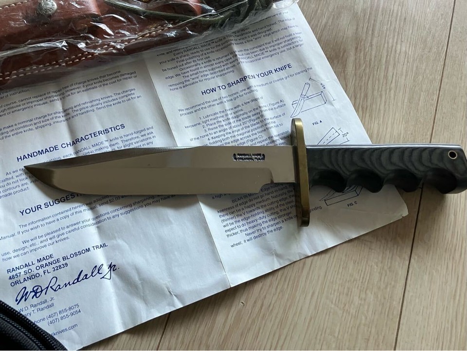 Randall Model 14 Fixed Blade Knife M14 USA Made Rare Vintage | eBay