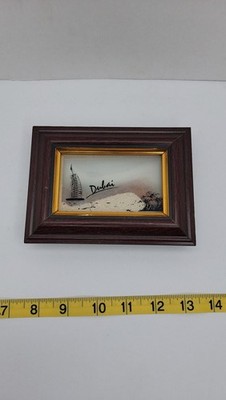 Fakih Collections Dubai Seven Natural Sands Framed Souvenir Burj Al ...