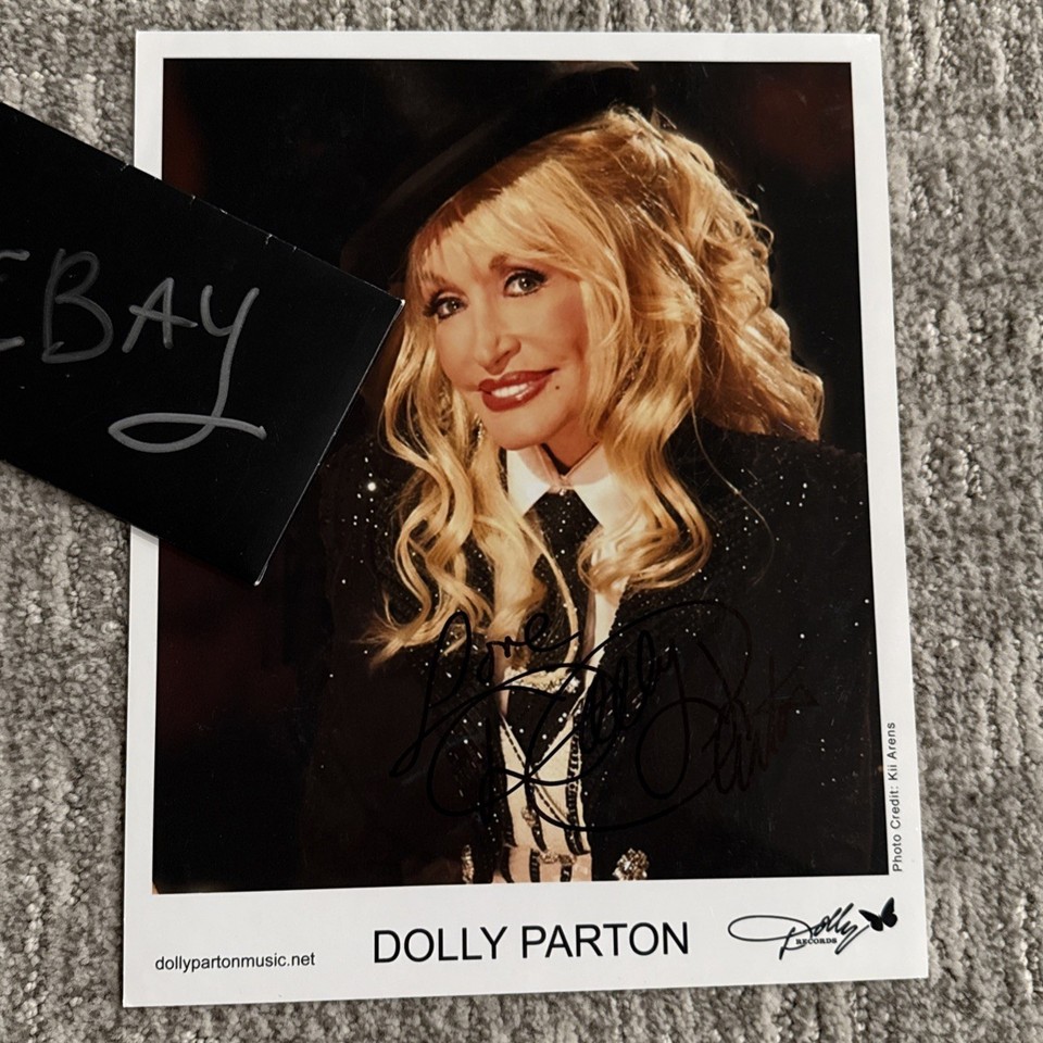 Dolly Parton Full Name 8x10 SIGNED PHOTO Autograph COA | eBay