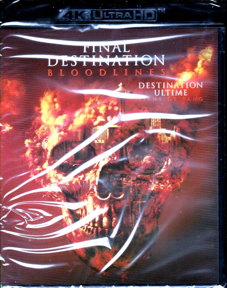 FINAL DESTINATION BLOODLINES 4K ULTRA HD SET with Tony Todd & Brec ...