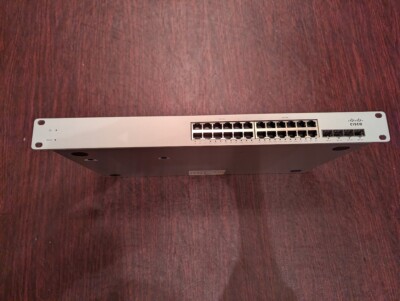 Cisco Meraki MS220-24P 24 Port PoE Cloud Managed Switch (Used ...