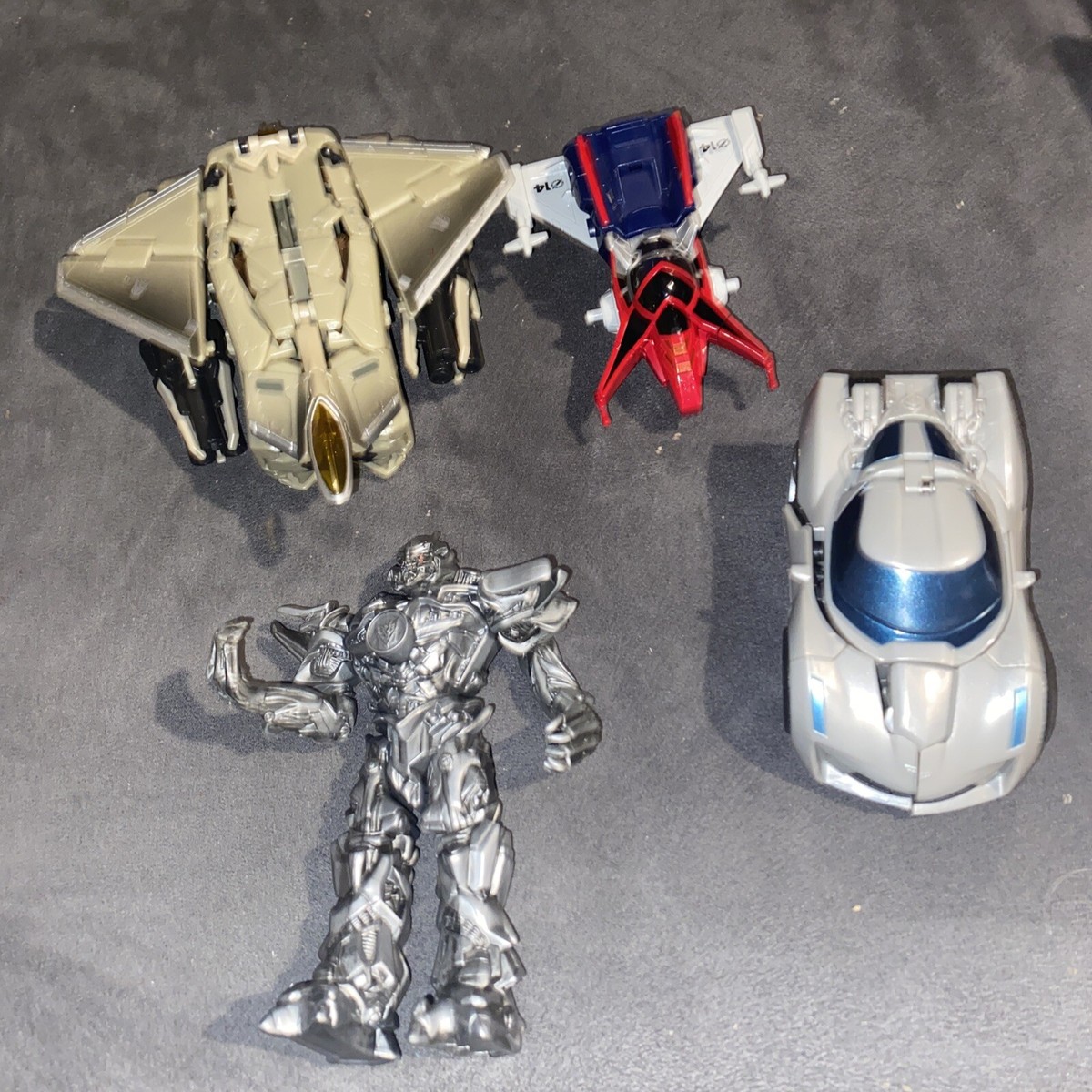 Transformers Silver Car
