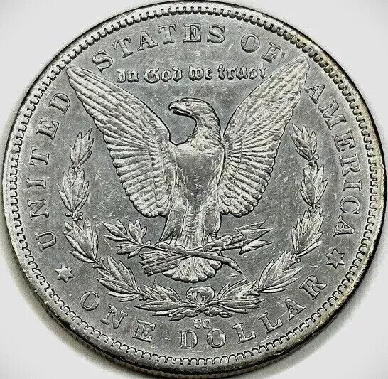 1881 cc Morgan Silver Dollar Extra Fine XF | eBay