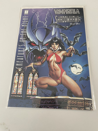 Vampirella Shadowhawk Book One Harris Comics Bagged & Boarded | eBay