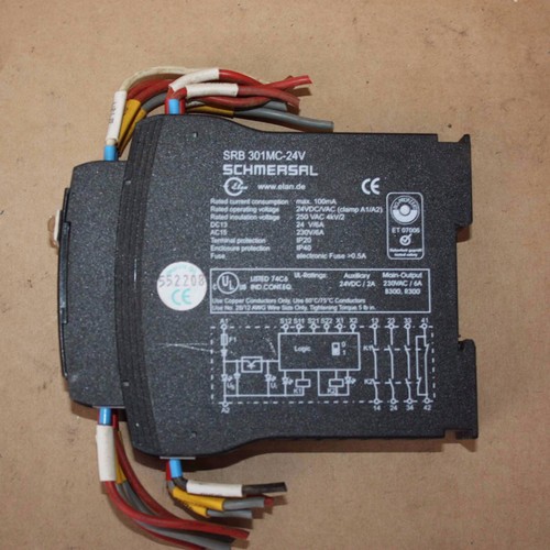 SCHMERSAL SRB301MC-24V SAFETY CONTROLLER RELAY COMPONENT | eBay Australia