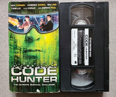 Code Hunter The Ultimate Survival Challenge 2002 VHS Coolio Bai Ling ...