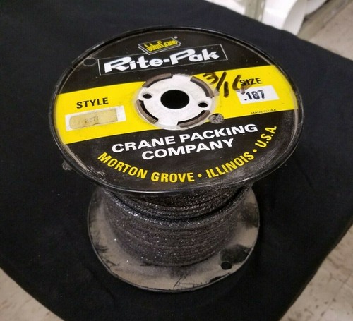John Crane Rite-Pak Rope Packing Size: 0.187 Style: 2871, 4.46 lbs. | eBay