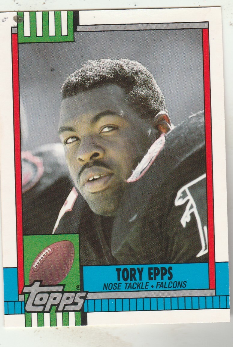 FREE SHIPPING-MINT-1990 Topps Traded #126T Tory Epps Atlanta Falcons | eBay