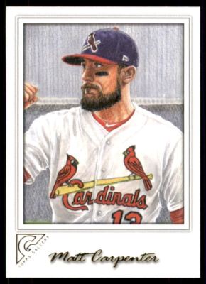 2017 Topps Gallery #43 Matt Carpenter St. Louis Cardinals | eBay