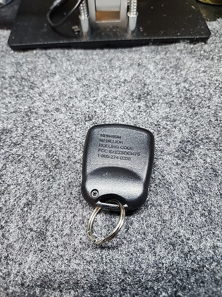 DIRECTED ELECTRONIC V60 EZSDEI475 1 WAY KEY FOB RPN 485M car starter 4 ...