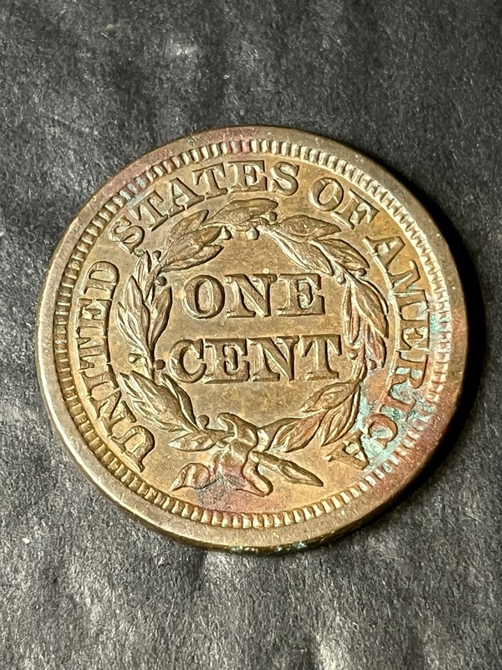 1848 large cent Au+ Details | eBay
