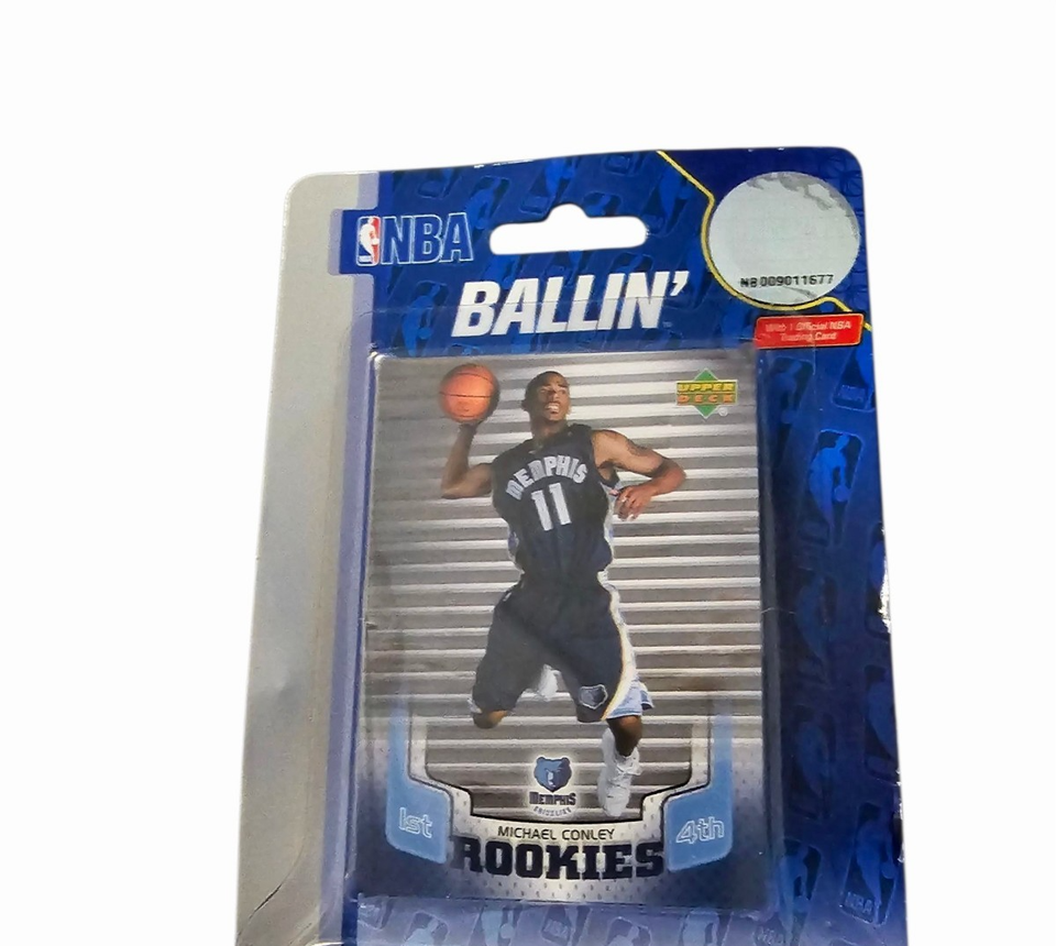 Memphis Grizzliers Ballin' Michael Conley Rookie Card & Diecast Charger ...