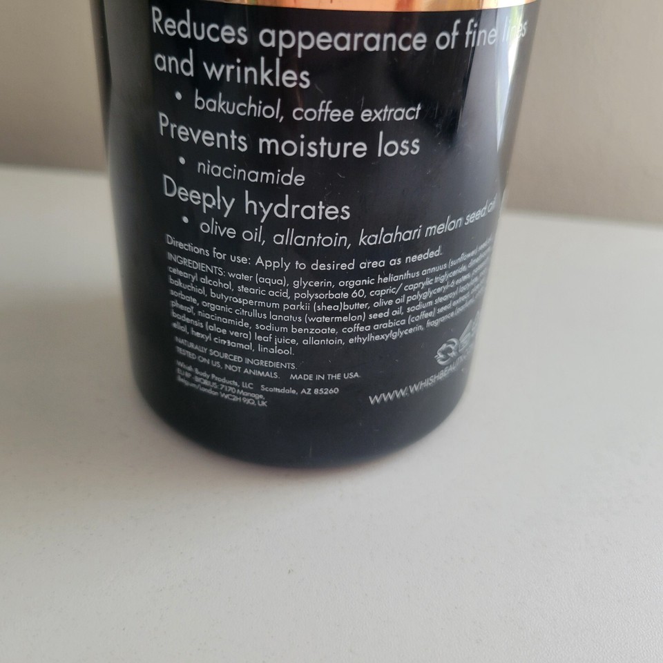 Whish SUPER CREAM w/ Bakuchiol Intense Hydration Body Cream 13 oz NEW ...